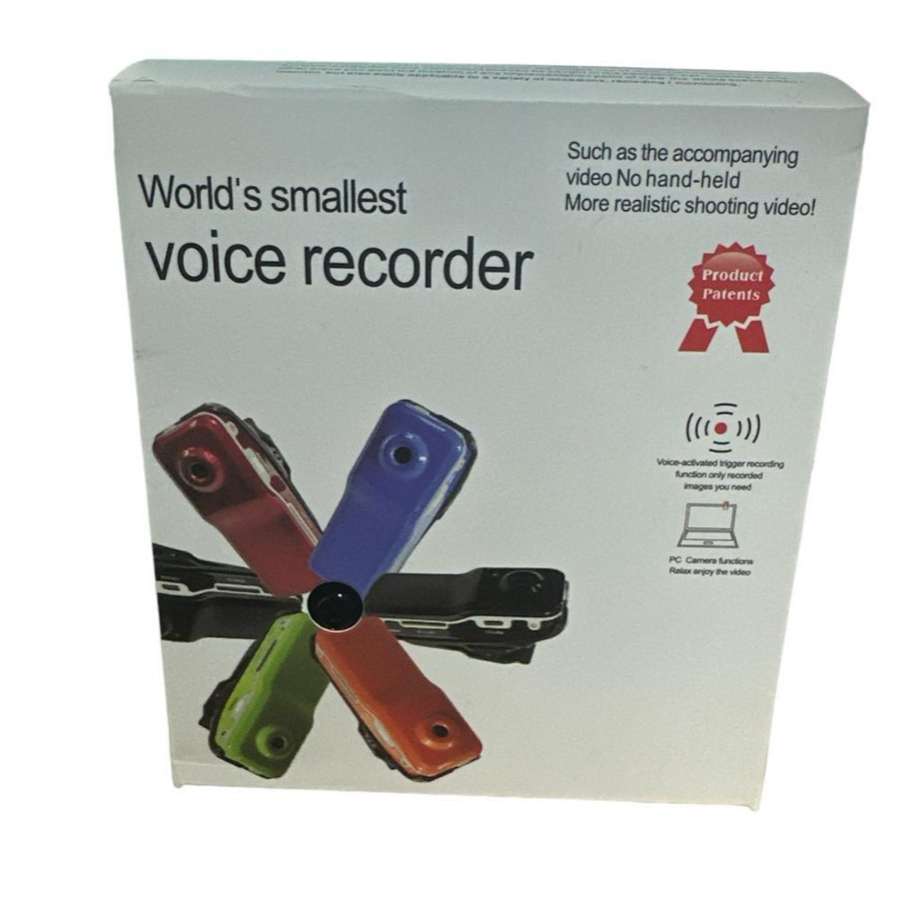 New Worlds Smallest Voice Recoder - Own4Less